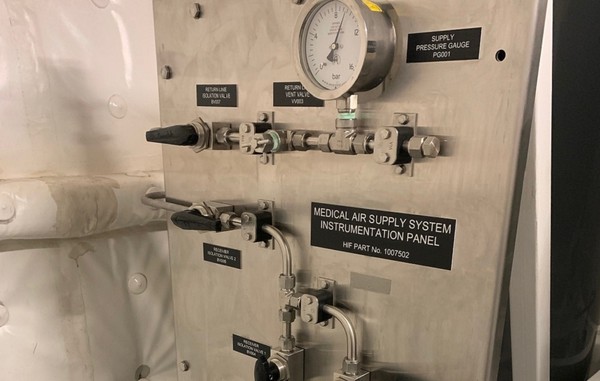 Royal Australian Navy hospital medical air system upgrade | HIFraser